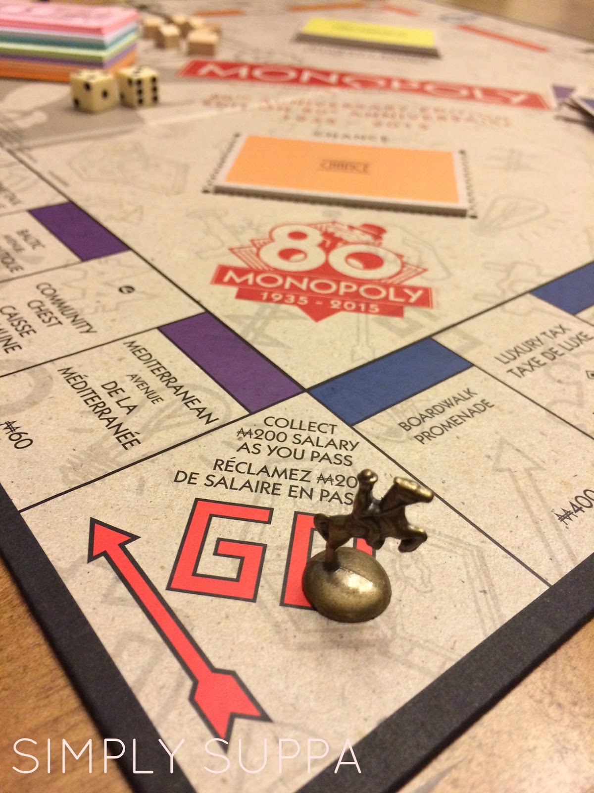 Last Minute Gift Idea - Monopoly 80th Anniversary #playlikehasbro ...