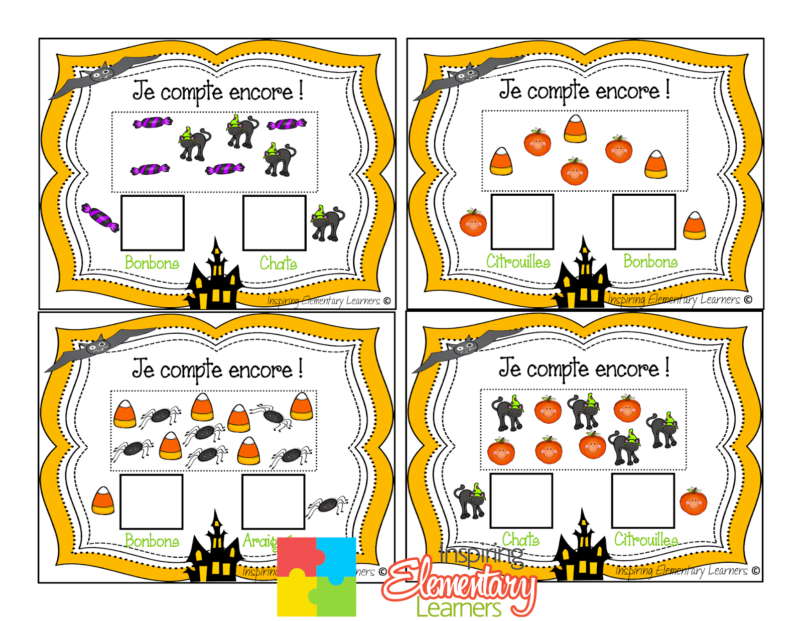 Ressources en français: Atelier de maths - maternelle / jardin
