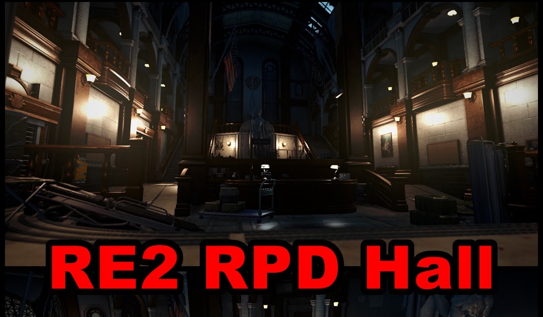 망상블로그: RE2 RPD Hall