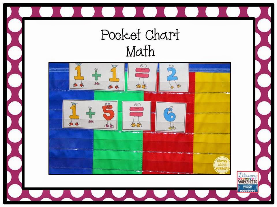 Pocket Chart Workstation and Learning Logs - Literacy Without Worksheets