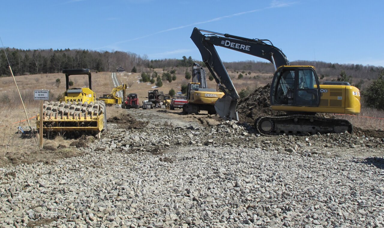The Joyce Road Neighborhood: Well Pad Construction Begins
