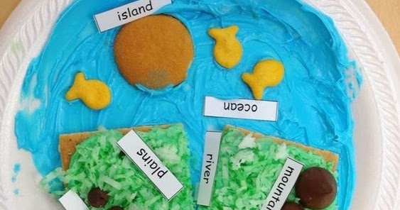Tickled 2 Teach: Edible Landforms