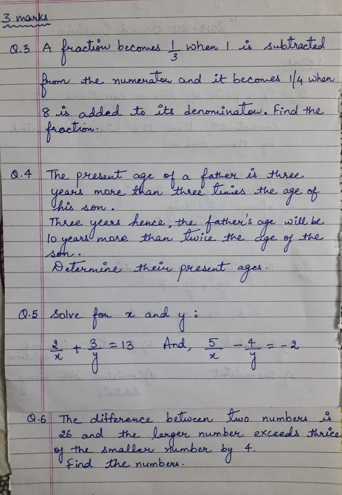 APS, Golconda | Priyanka Gupta: CLASS 10 / MATHS / PAIR OF LINEAR ...