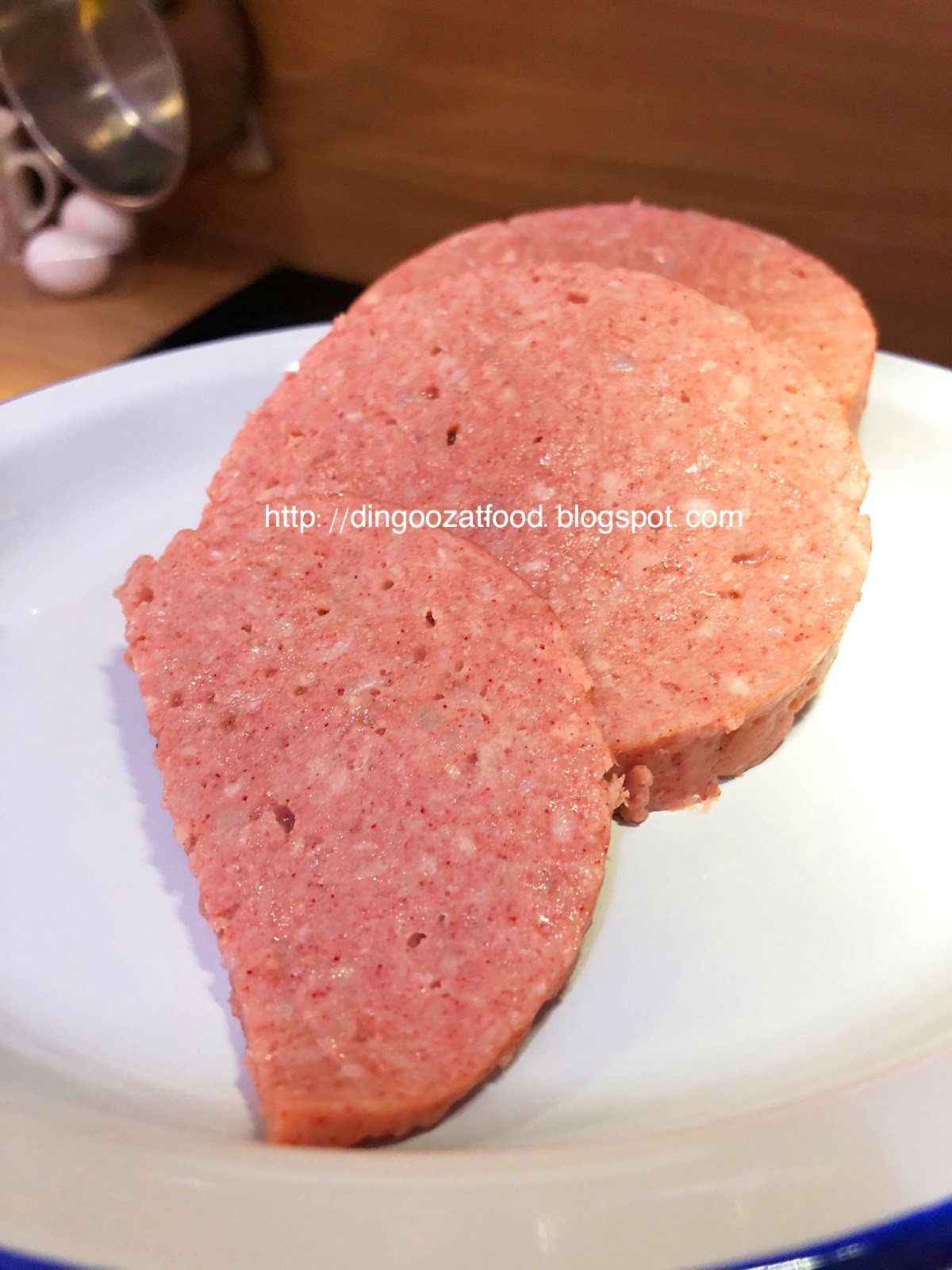 Miki's Food Archives : Homemade Luncheon Meat 自制午餐肉