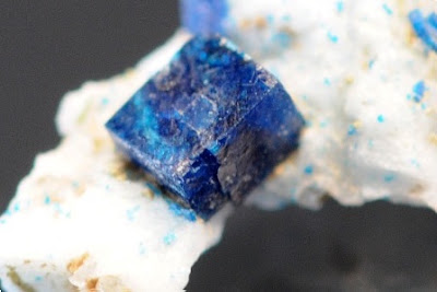 JPNMTMINERALS: Boleite on Anglesite matrix
