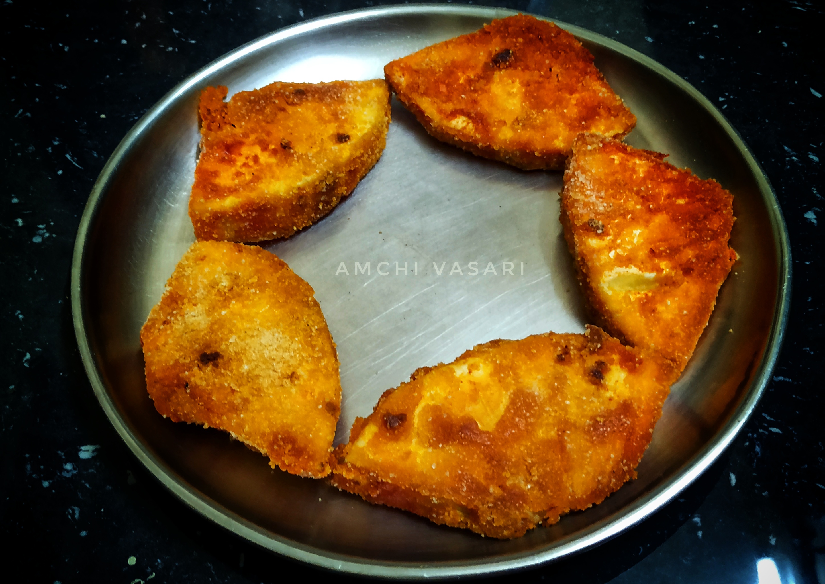 Easy Recipe | Jeev Kadgi Podi | Jeegujje Podi | Bread Fruit Tawa Fry Pakoda