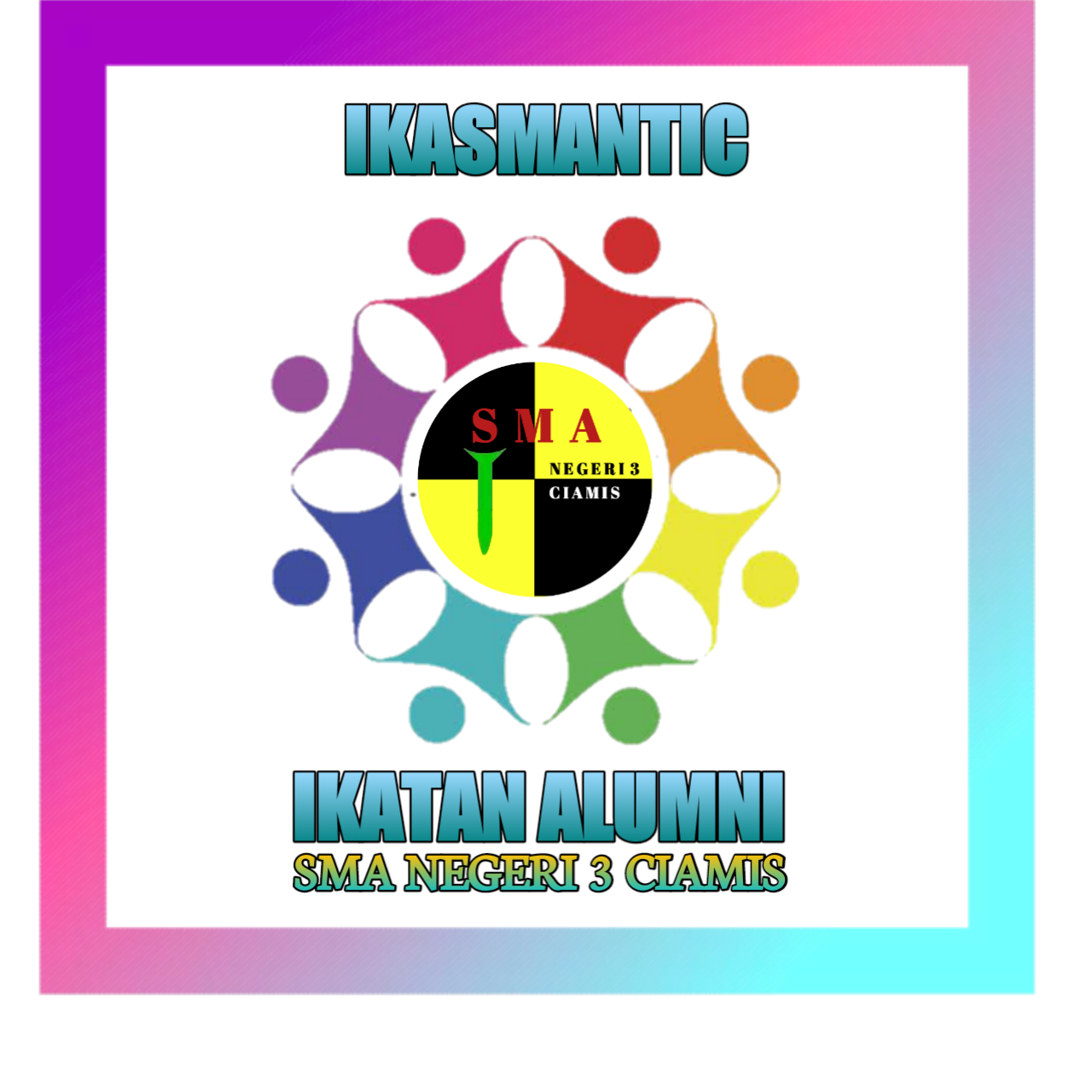 Logo Ikatan Keluarga Alumni SMA Negeri 3 Ciamis (IKASMANTIC)