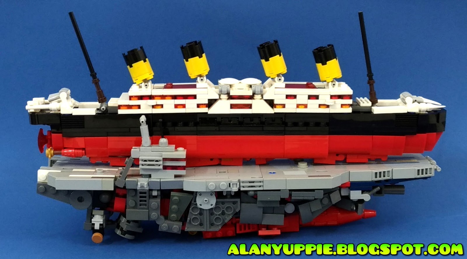 Alanyuppie's LEGO Transformers: LEGO Triple Changer Broadside v2 Part 1 ...