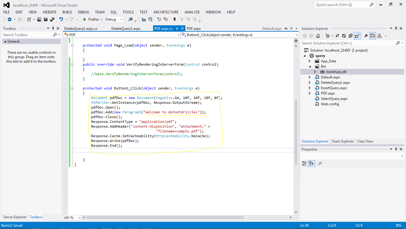 ASP.NET,C#.NET,VB.NET,JQuery,JavaScript,Gridview,SQL Server,Ajax,SSRS ...