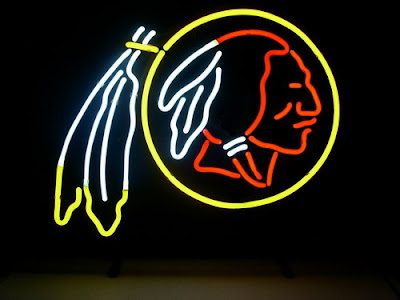 Wiki Neon Sign Blog: NFL Washington Redskins Football Neon Light Sign ...