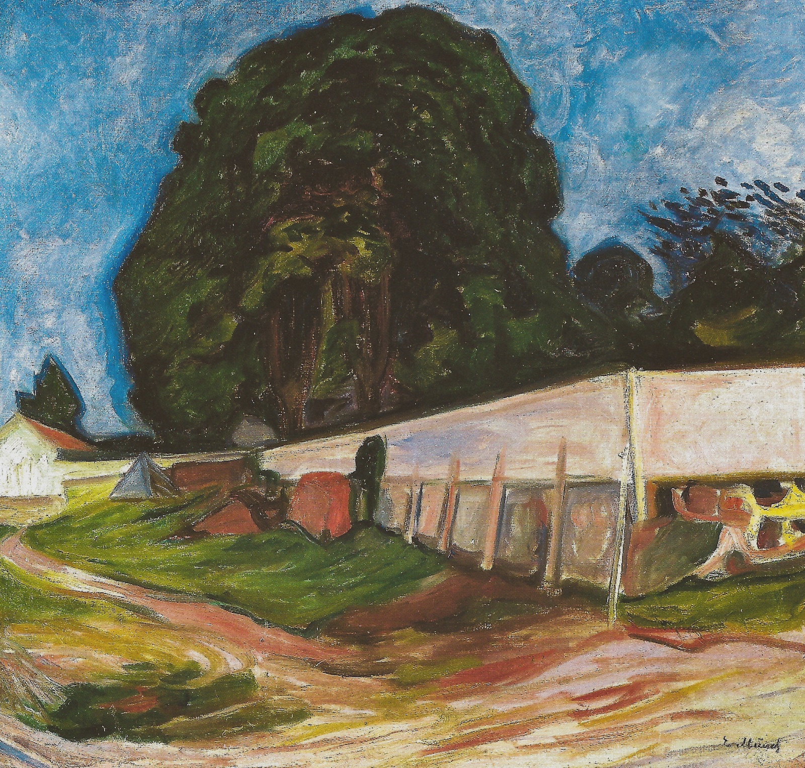 Edvard Munch | Evening, 1888 | Masterpieces | Tutt'Art@