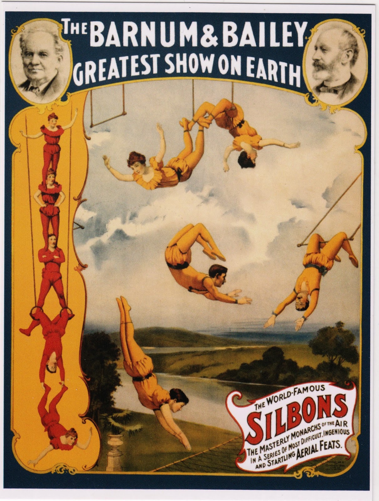 One Postcard a Day: Vintage Circus Poster