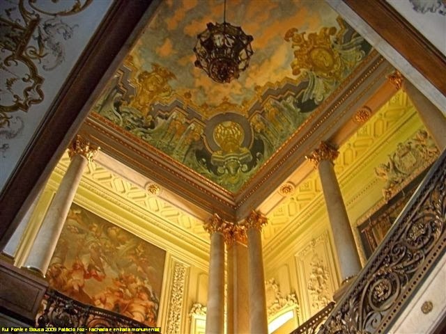 Património nacional: Palácio Foz - Exterior e escadaria de aparato - Lisboa