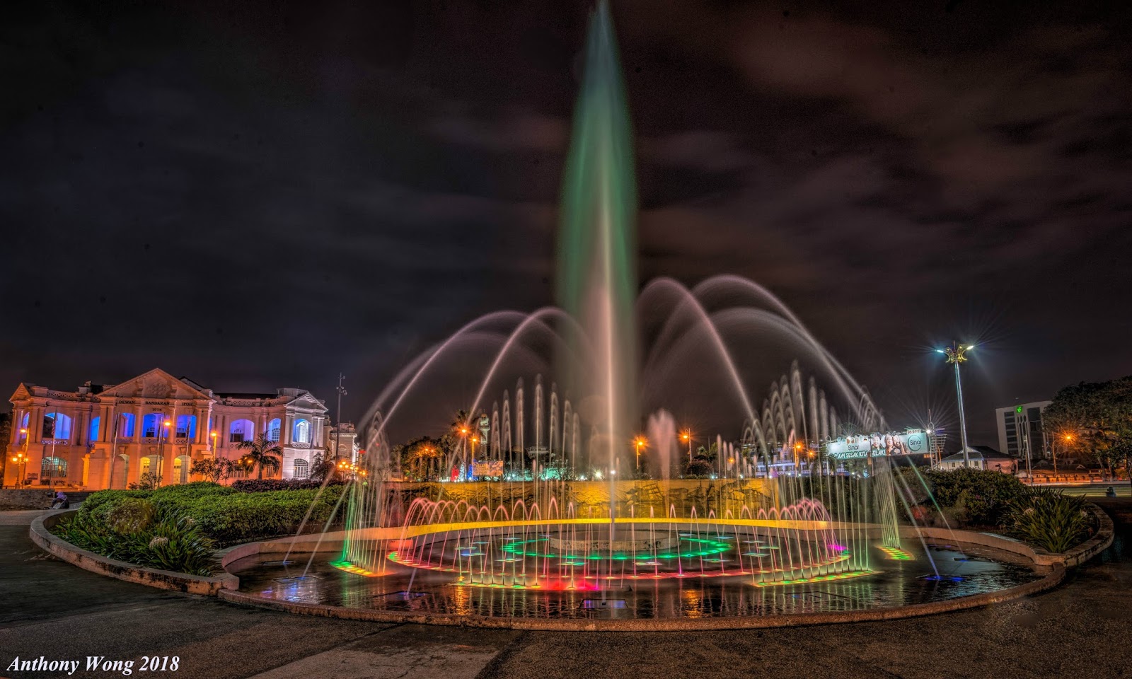 HDR PHOTOGRAPHY: Ipoh KTM Station Night View