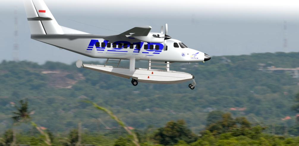 DEFENSE STUDIES: Rancangan Dimatangkan, N219 Amfibi Bisa Terbang di 2019