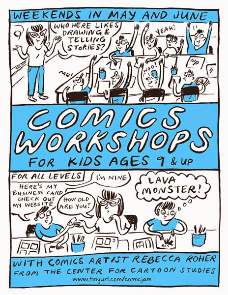 Rebecca Roher Art: Comics Workshops for Kids in Toronto