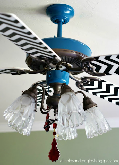 Sassy Ceiling Fans | Dimples and Tangles