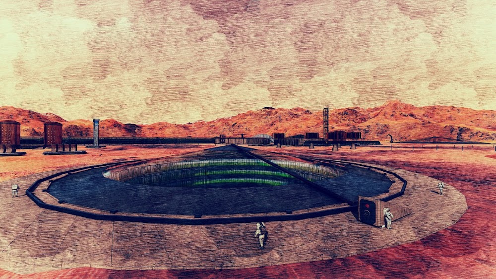 How SpaceX Mars Colony could look like in a few decades | human Mars