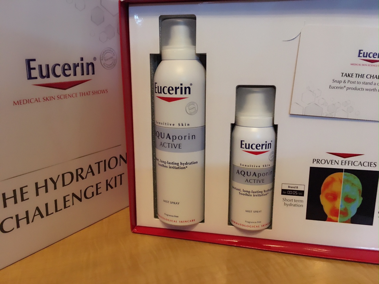EVERGREEN LOVE: Eucerin® Aquaporin Mist Spray With Hyaluronic Acid That ...
