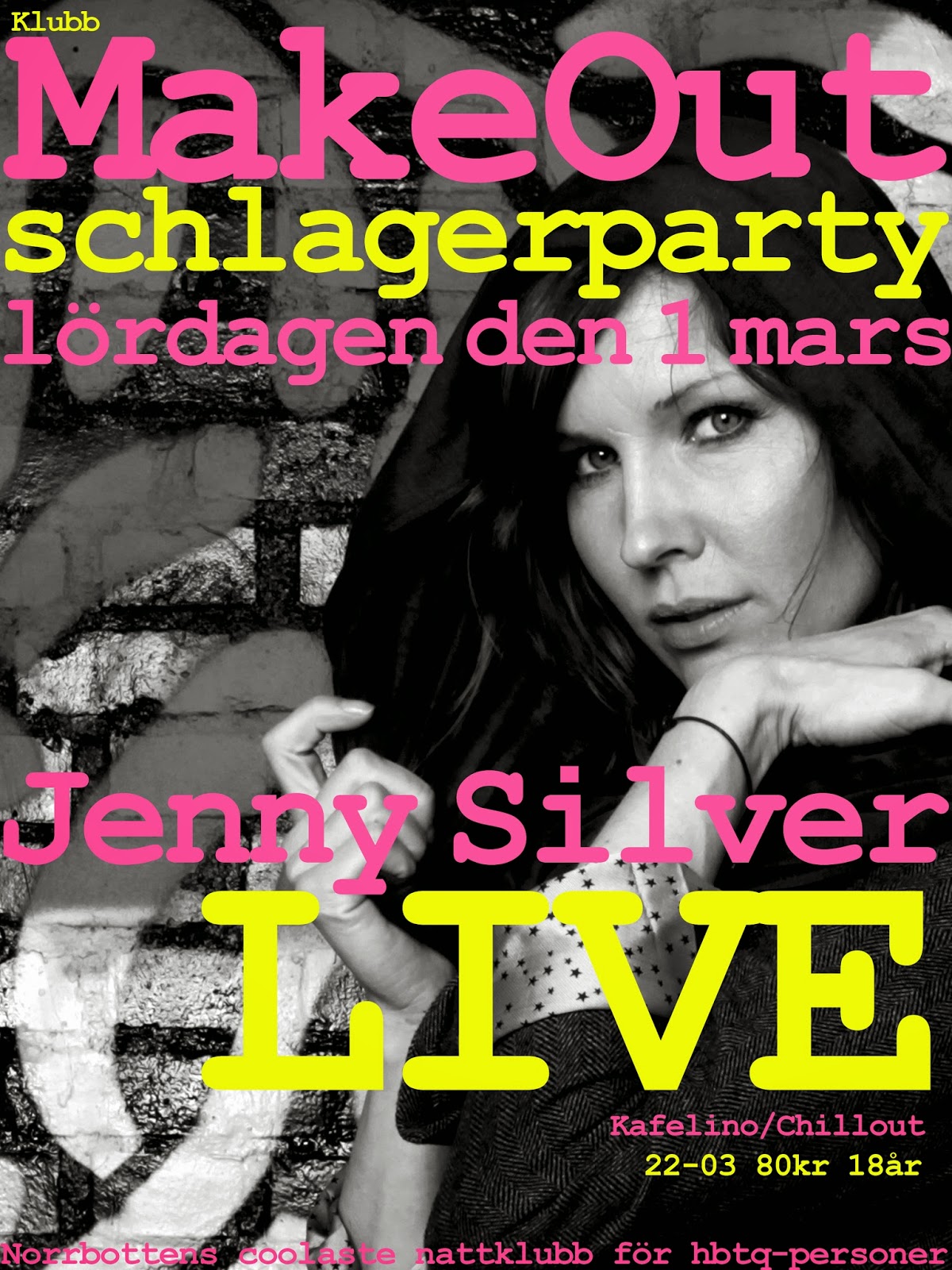 Coolaste HBTQ-klubben i Norrbotten: Klubb Make Out:s schlagerparty ...