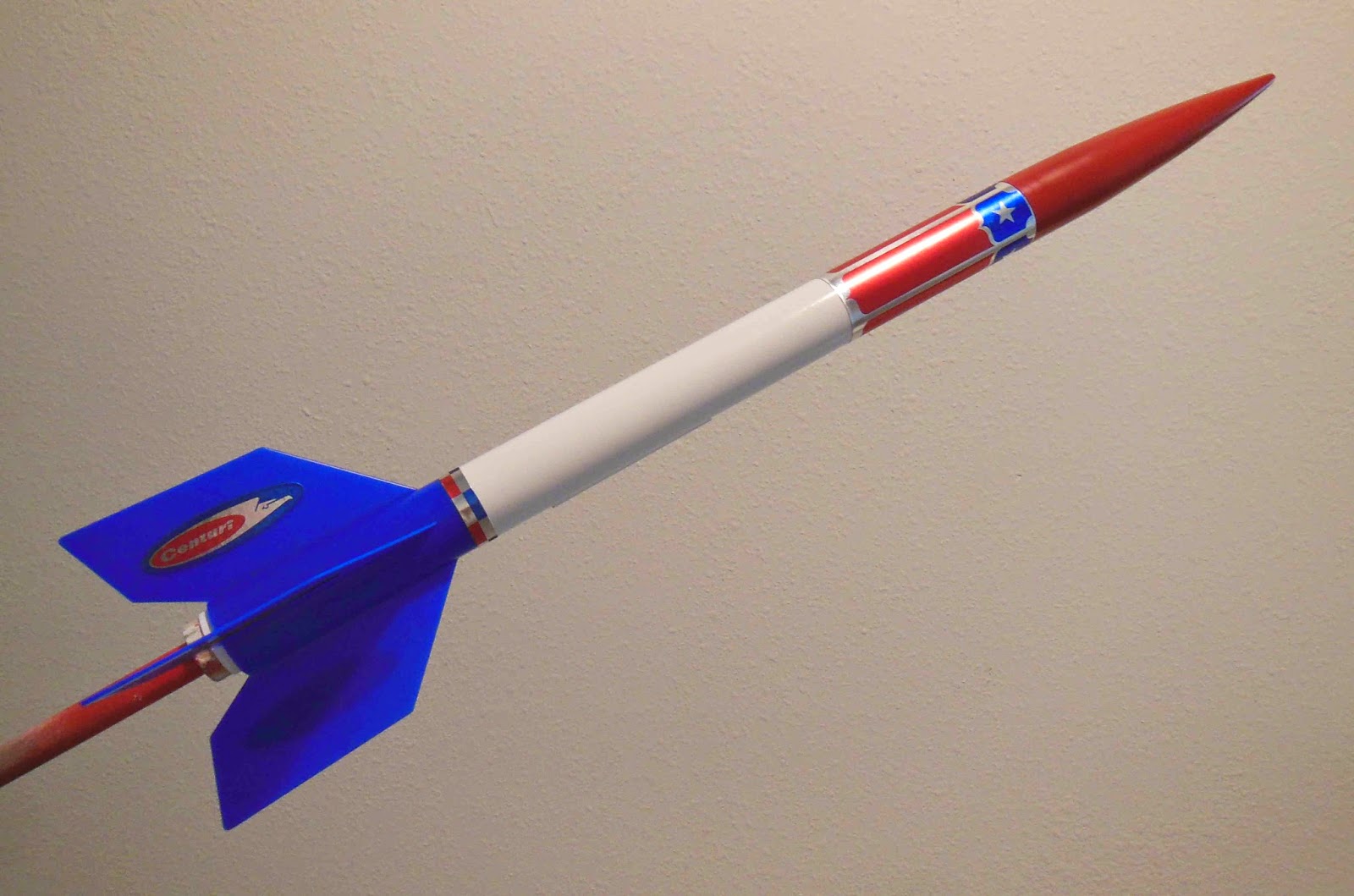 Model Rocket Building: Centuri Screaming Eagle Build, Finished