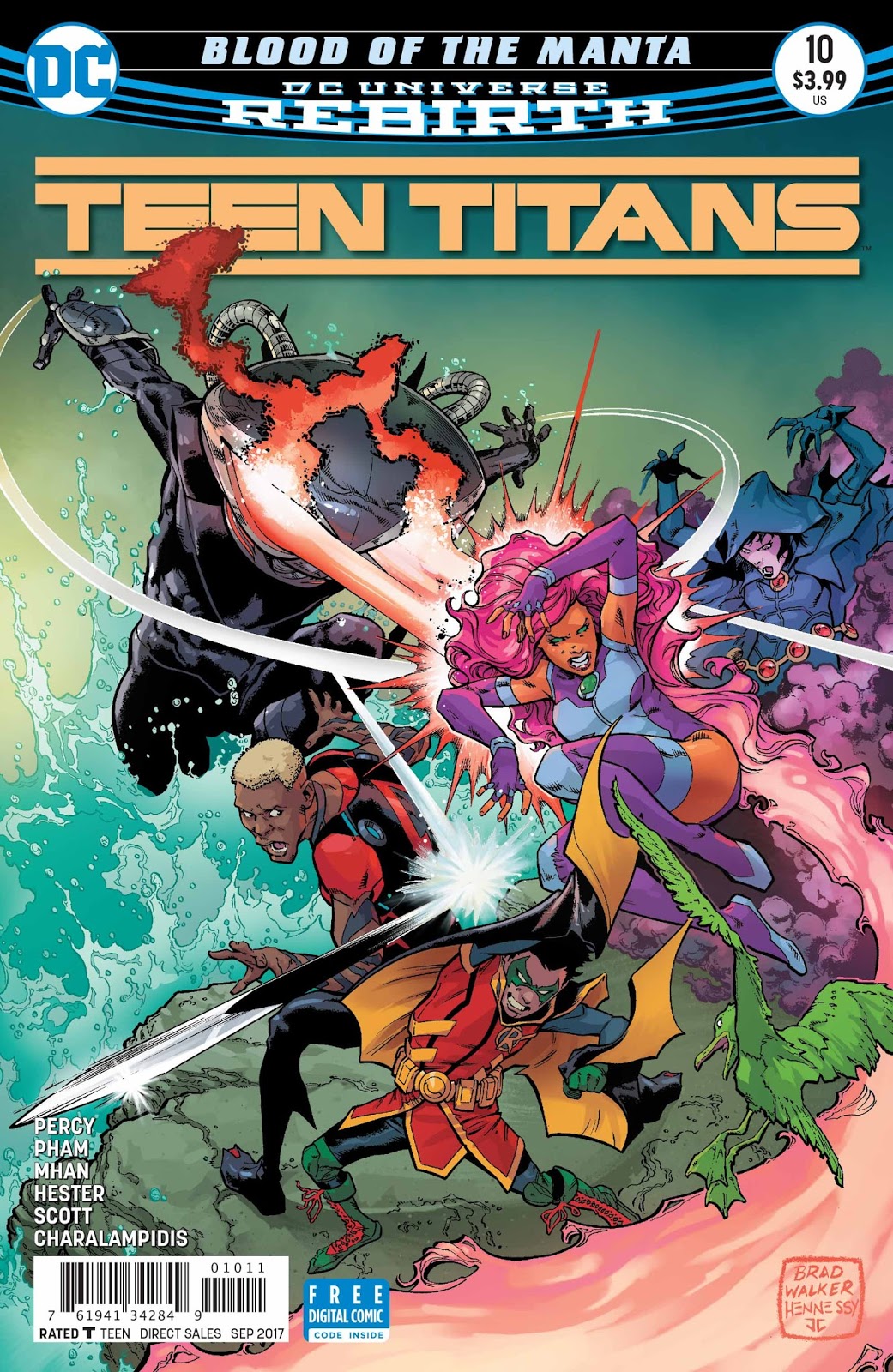 Weird Science DC Comics: PREVIEW: Teen Titans #10