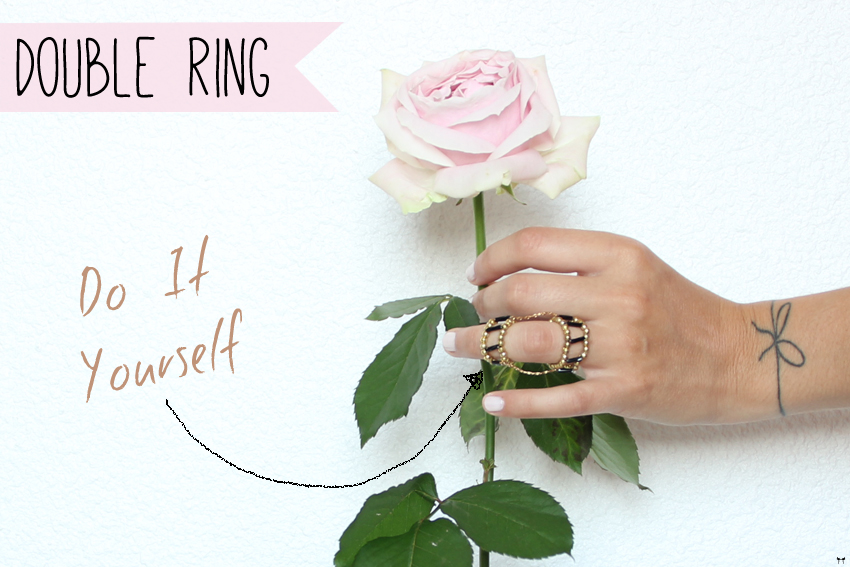 Une touche de rose ENG: Double Ring :: DIY