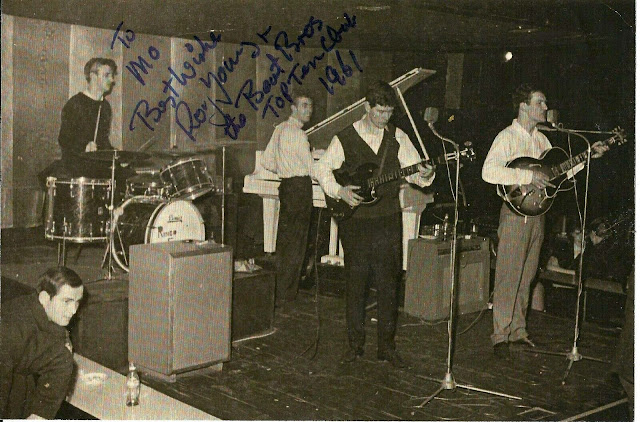 Vintage Beatles pic: Ringo backs Tony Sheridan in the Beat Brothers