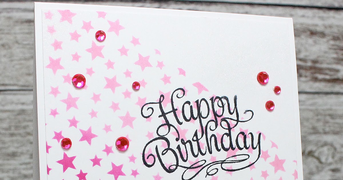 Luv 2 Scrap n' Make Cards: Blinged Birthday with GI