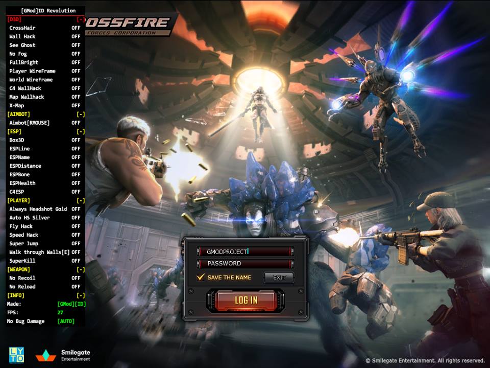 Release Cheat [VIP] D3D Menu Crossfire Next Generation 2018 ~ ~ GMod ...