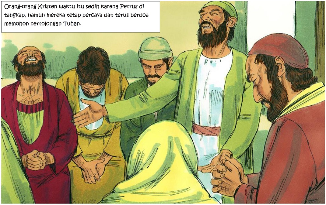 Sekolah Minggu Kreatif: Kuasa Doa (Kisah Para Rasul 12:1-19)