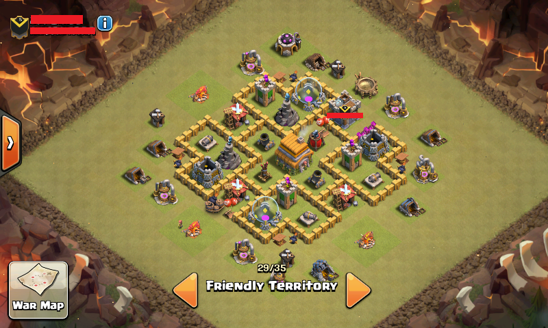 Base TH 6 TERKUAT Clash Of Clans Anti Bintang 3 WAR - Taktik Top Eleven