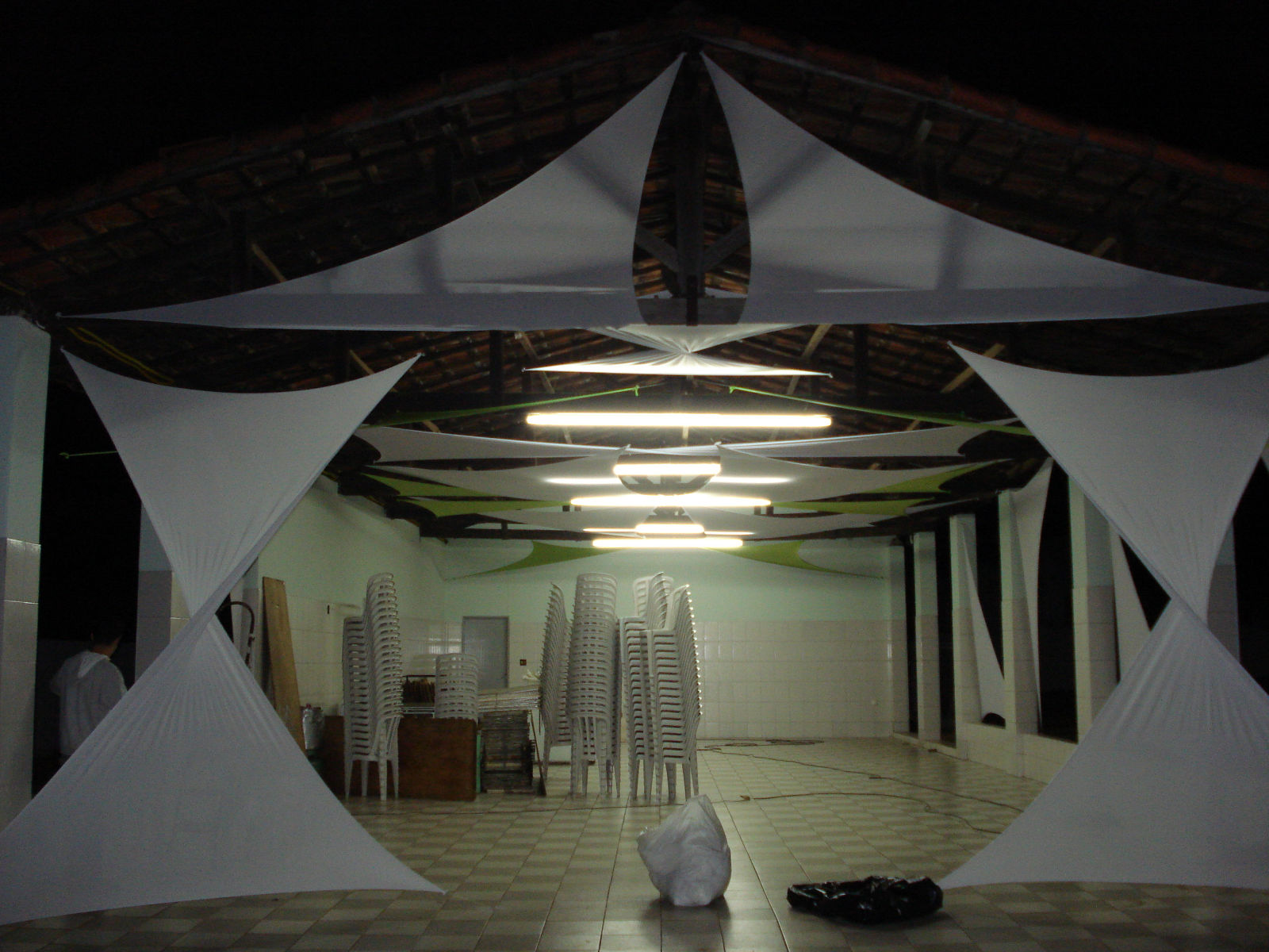 WOOF TENCIONADOS: !! Algumas Decorações com Tecidos