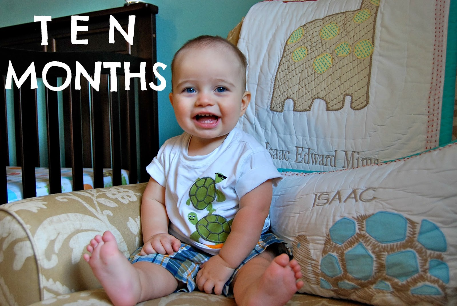 Blog-o-Holl*ic: Happy 10 Months Buddy!