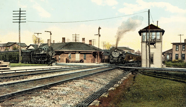 Towns and Nature: Orrville, OH: 1899 Tower and 1868 Shared Depot: NS ...