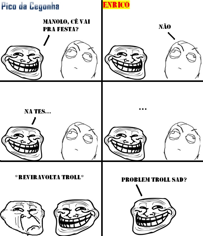 Pico da Cegonha: Problem Troll Sad?