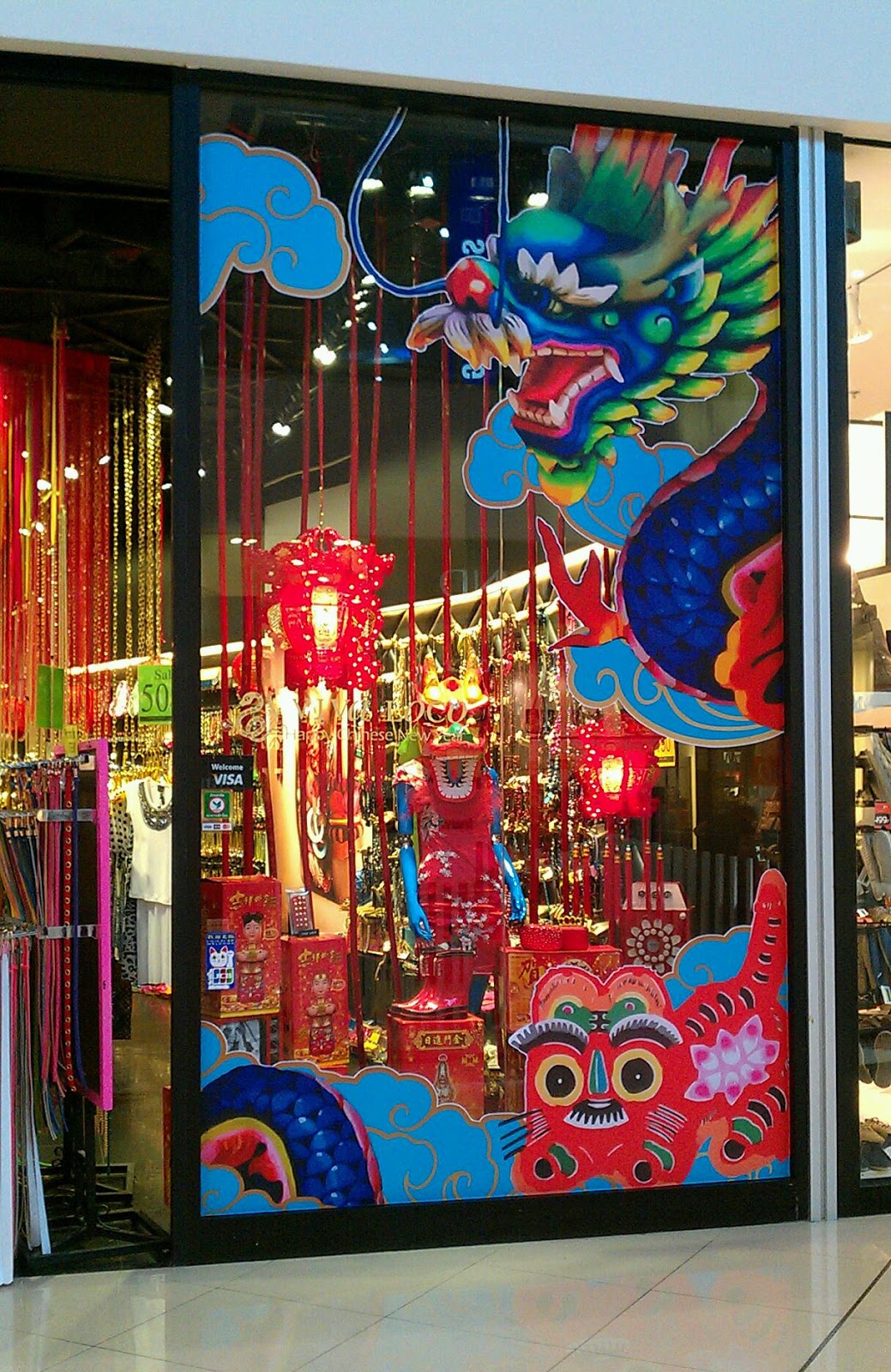 Viva Loco Chinese New Year Windows, Bangkok