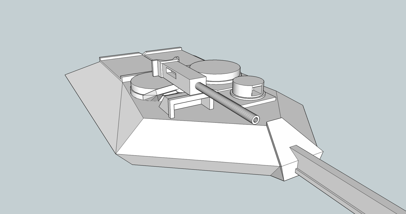 Fractured Mesh: Broken Tank