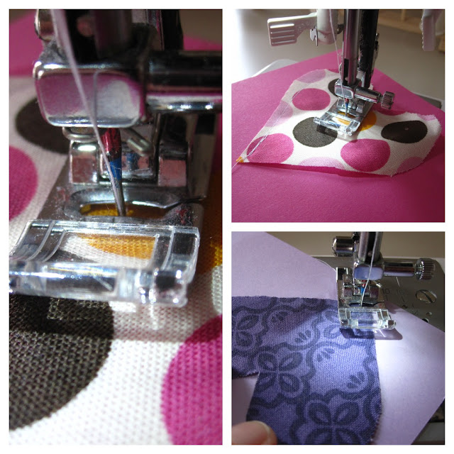 the homemade calling: Fabric Heart Cards