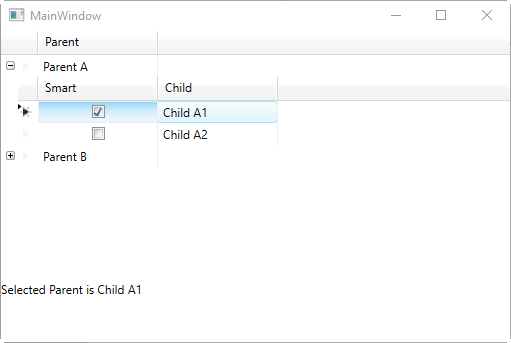 Wpf Thoughts Xamdatagrid Selecteditem Bug