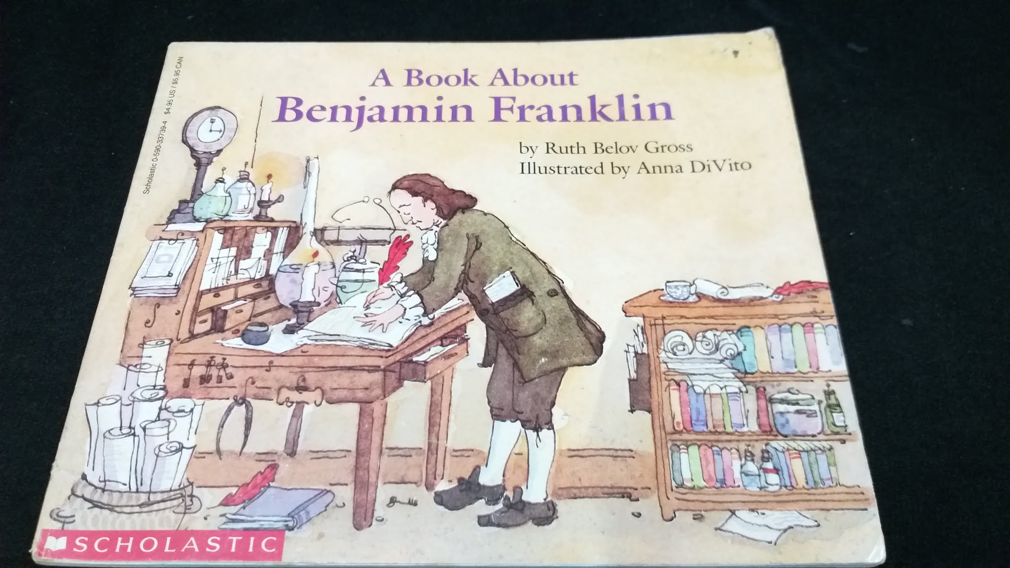 Kid Books Blog: 269.A Book about Benjamin Franklin