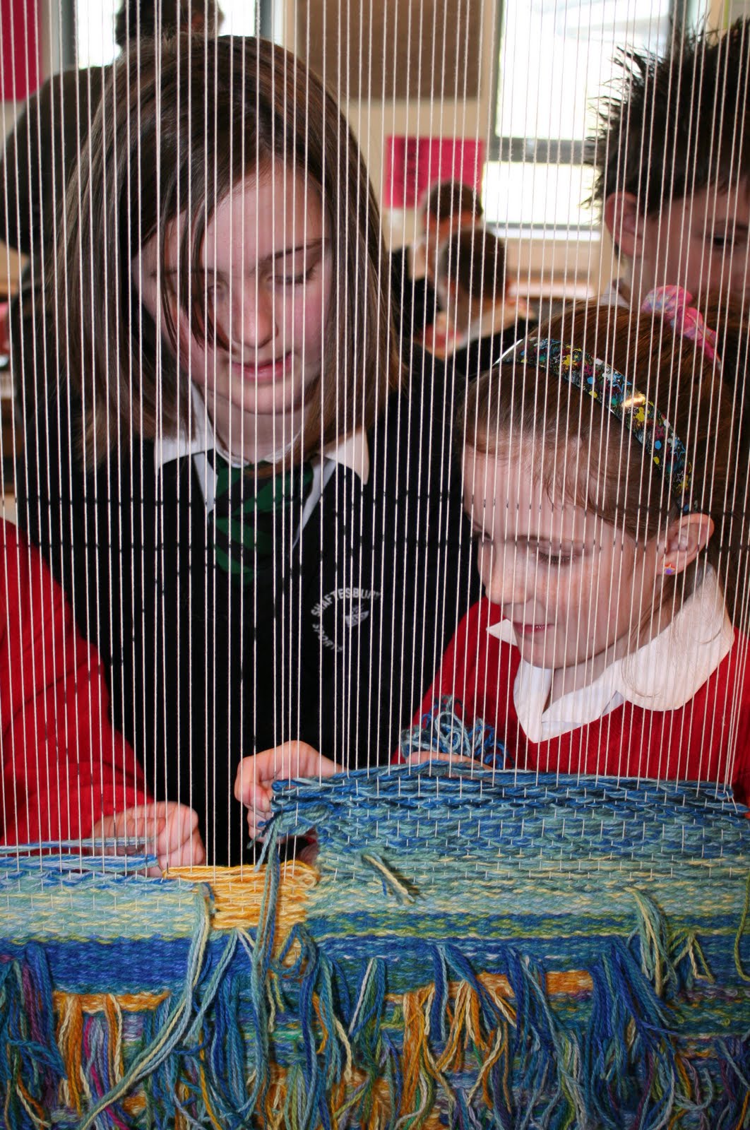 The Dorset Weave: Shaftesbury School students share their weaving skills