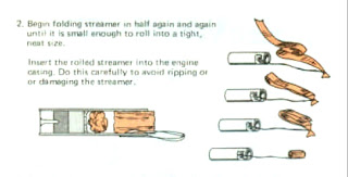 Model Rocket Building: Streamer Recovery On Engine Eject Models TIP