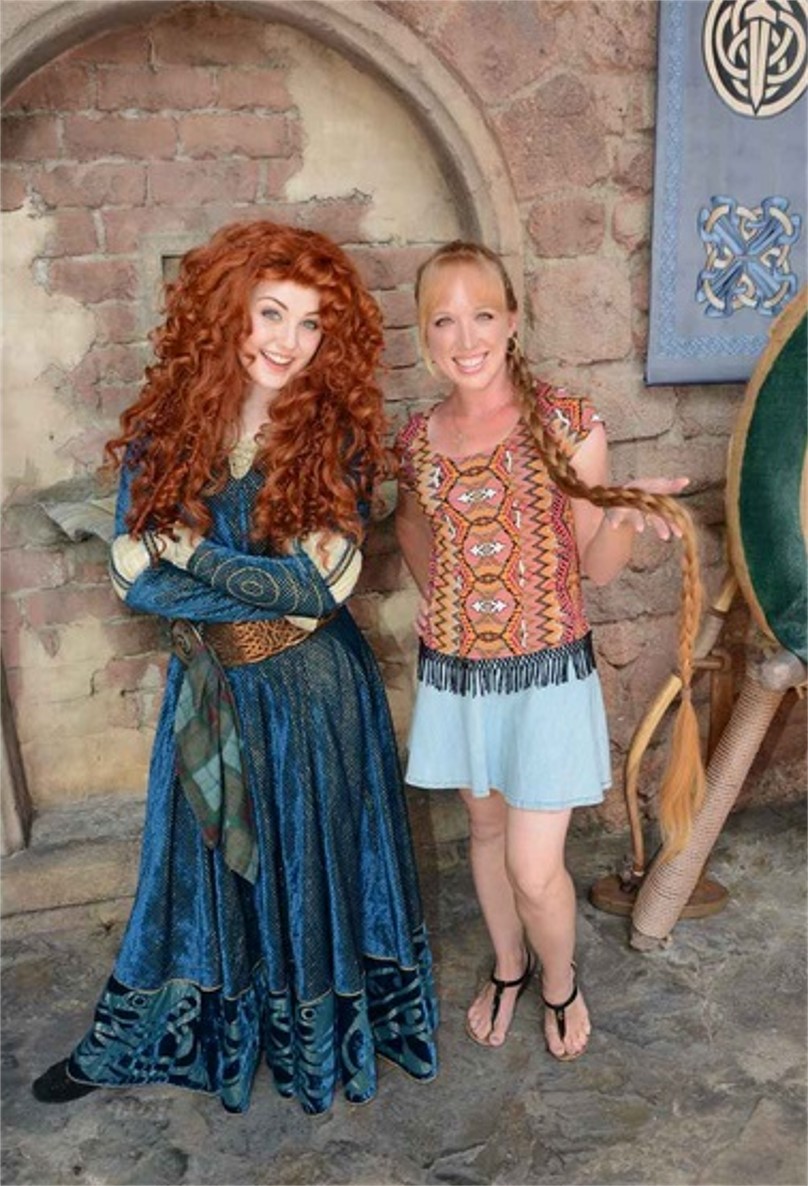 Braids & Hairstyles for Super Long Hair: Curly red meets strawberry ...