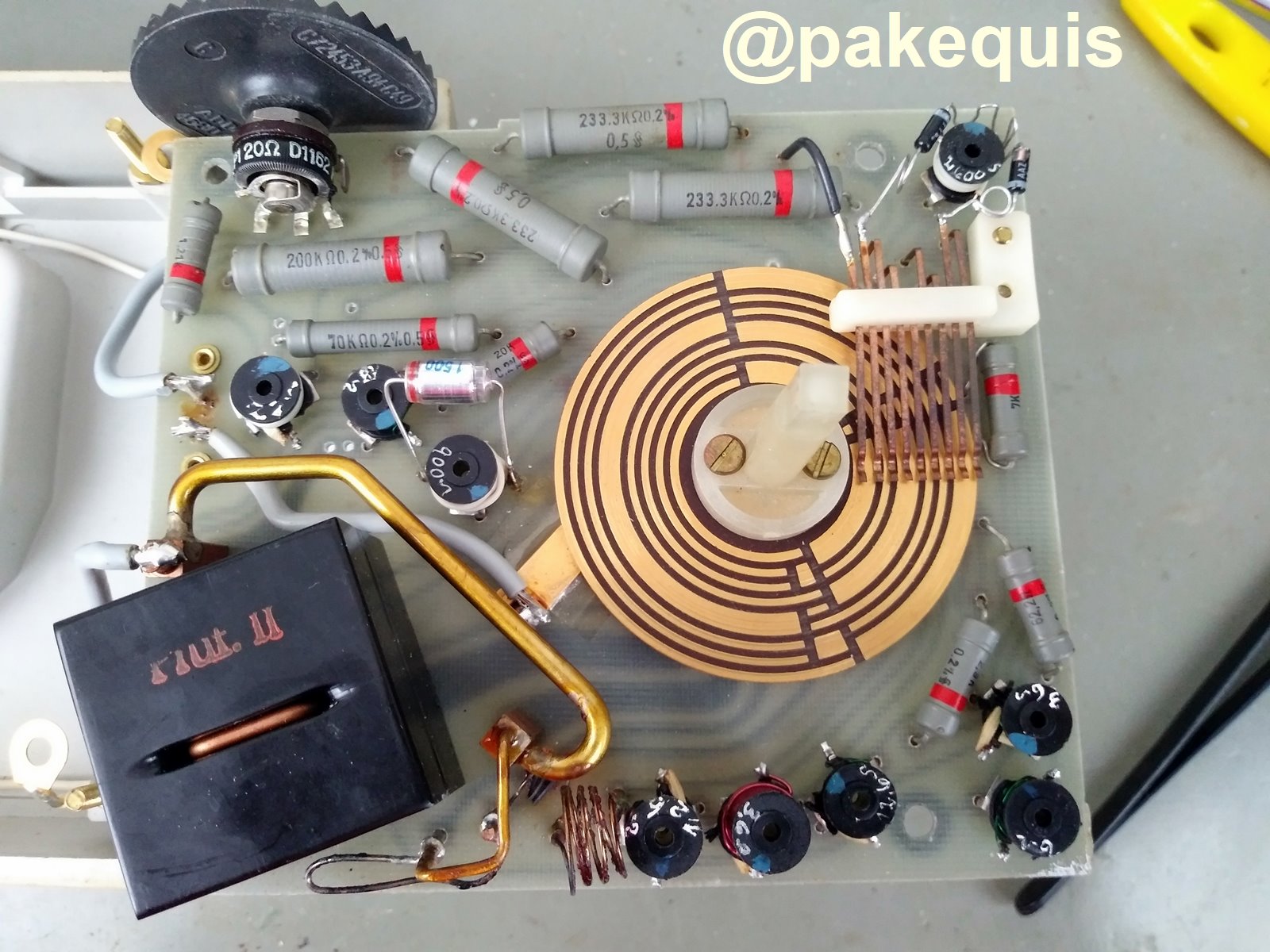 Pakéquis: Multímetro "Multizet" Siemens analógico