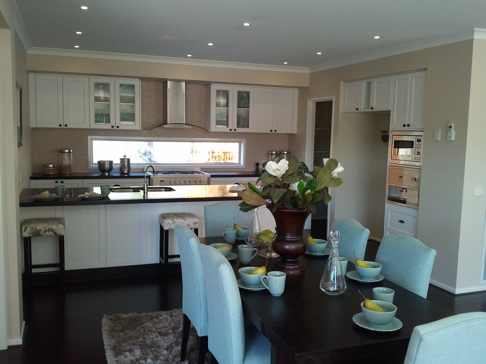 Narrow Window in Kitchen above Sink and Stove • Home Renovation ...