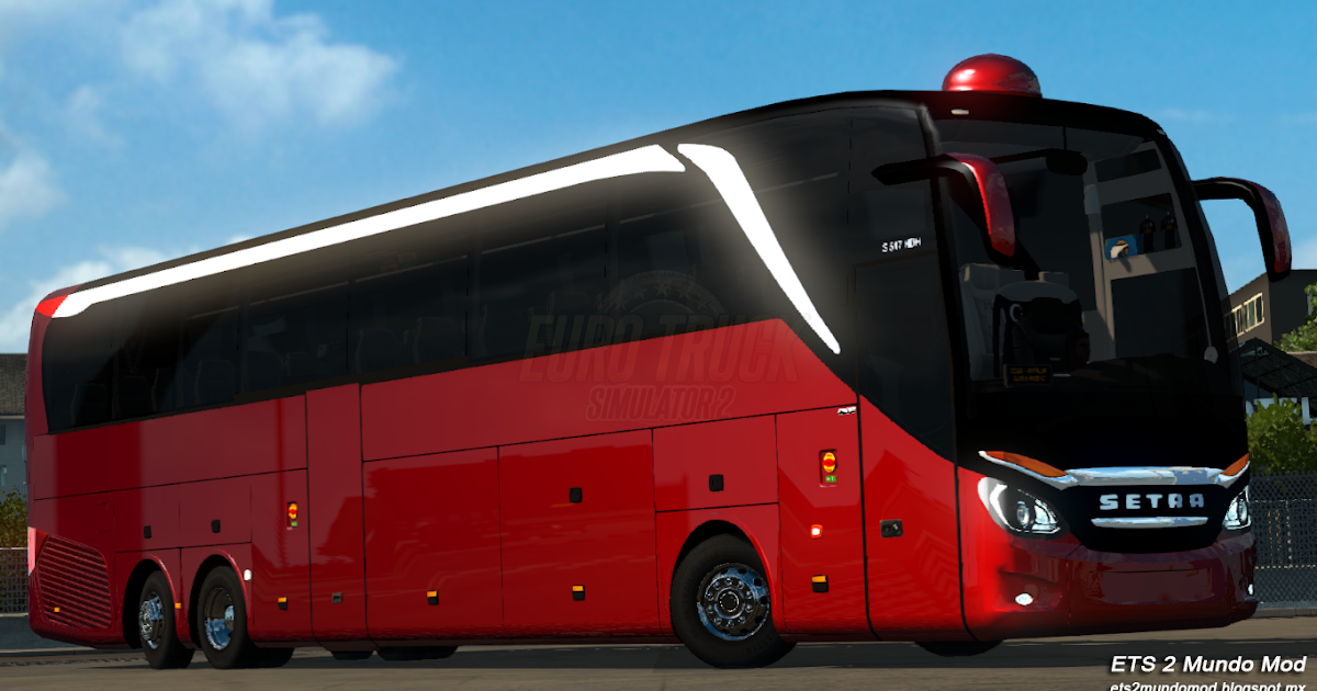 (Autobús ETS 2) Setra 517 HDH (Versión 4.0) - ETS 2 Mundo Mod