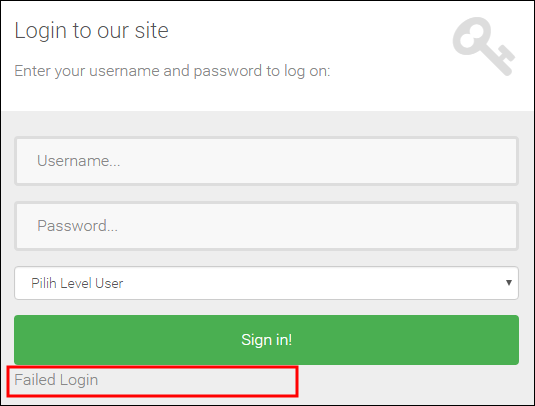 Bootstrap Login Multi Level User dengan PHP dan MySQL Bootstrap Login Multi Level User dengan PHP dan MySQL