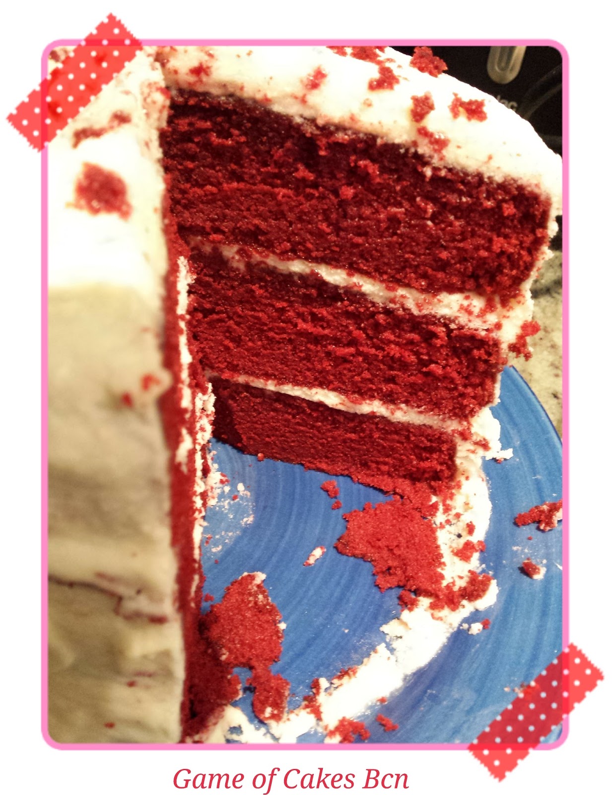 Game of Cakes Bcn: Red Velvet Cake