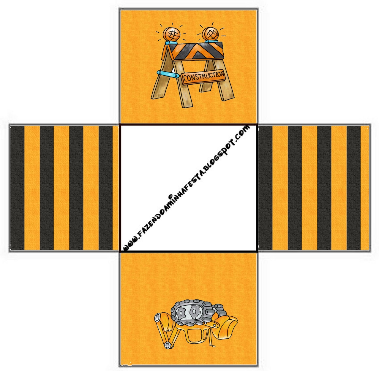 Construction Themed Party: Free Printable Boxes. - Oh My Fiesta! in english